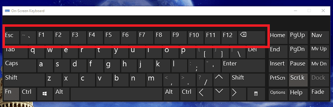 Bàn phím ảo máy tính Windows - Jvinhblog