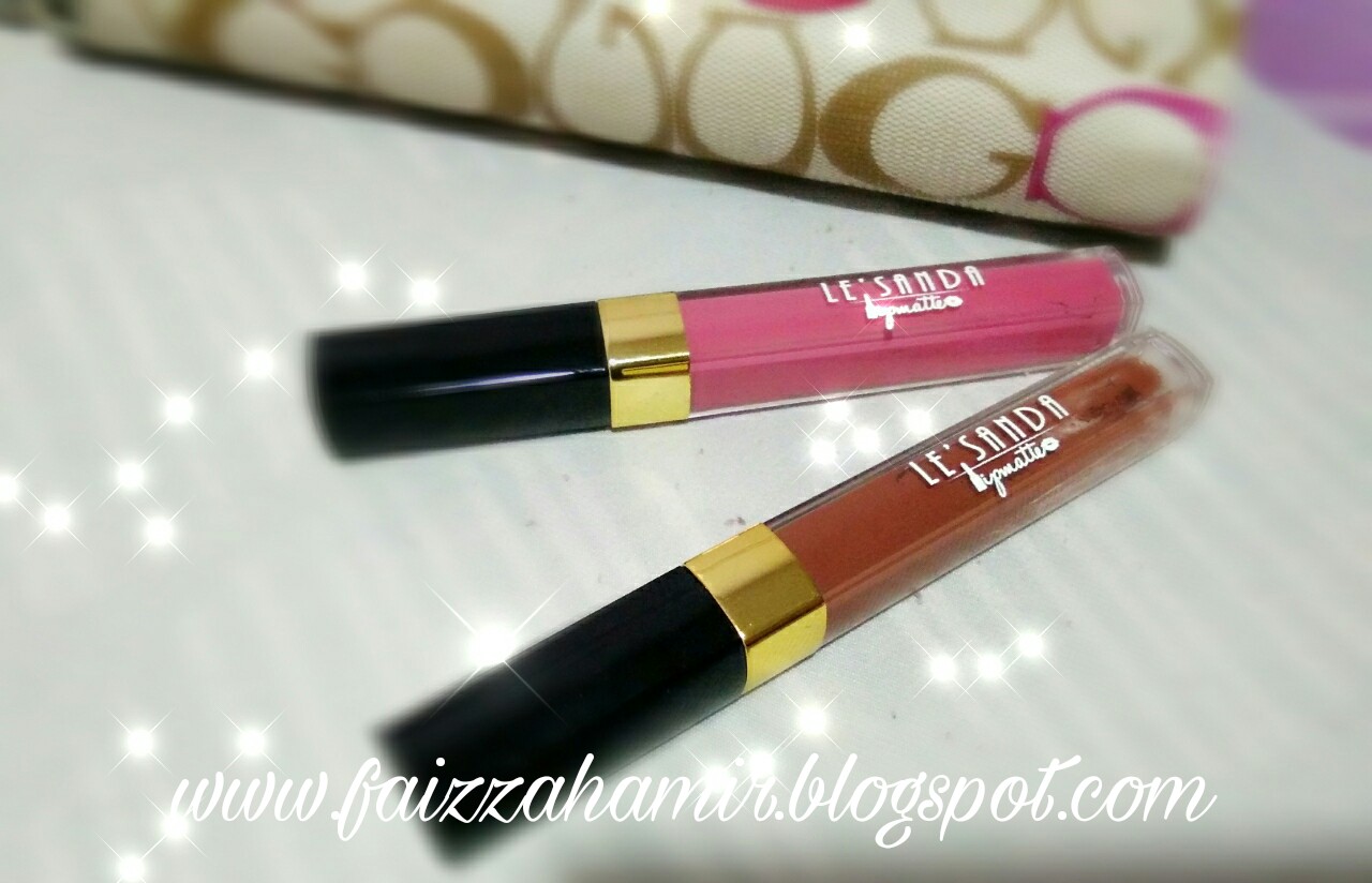 Bibir Sihat dan Cantik dengan Le'sanda Lipmatte - Faizzah Amir