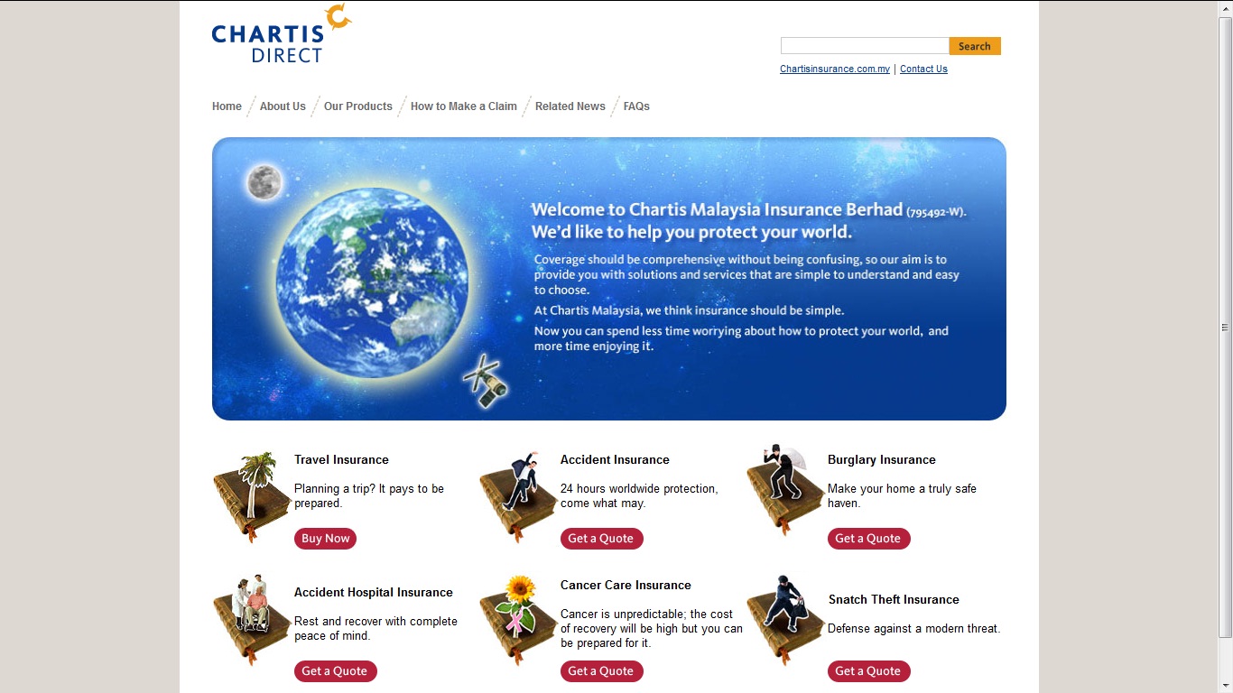 Protected Life Insurance: Chartis Life Insurance