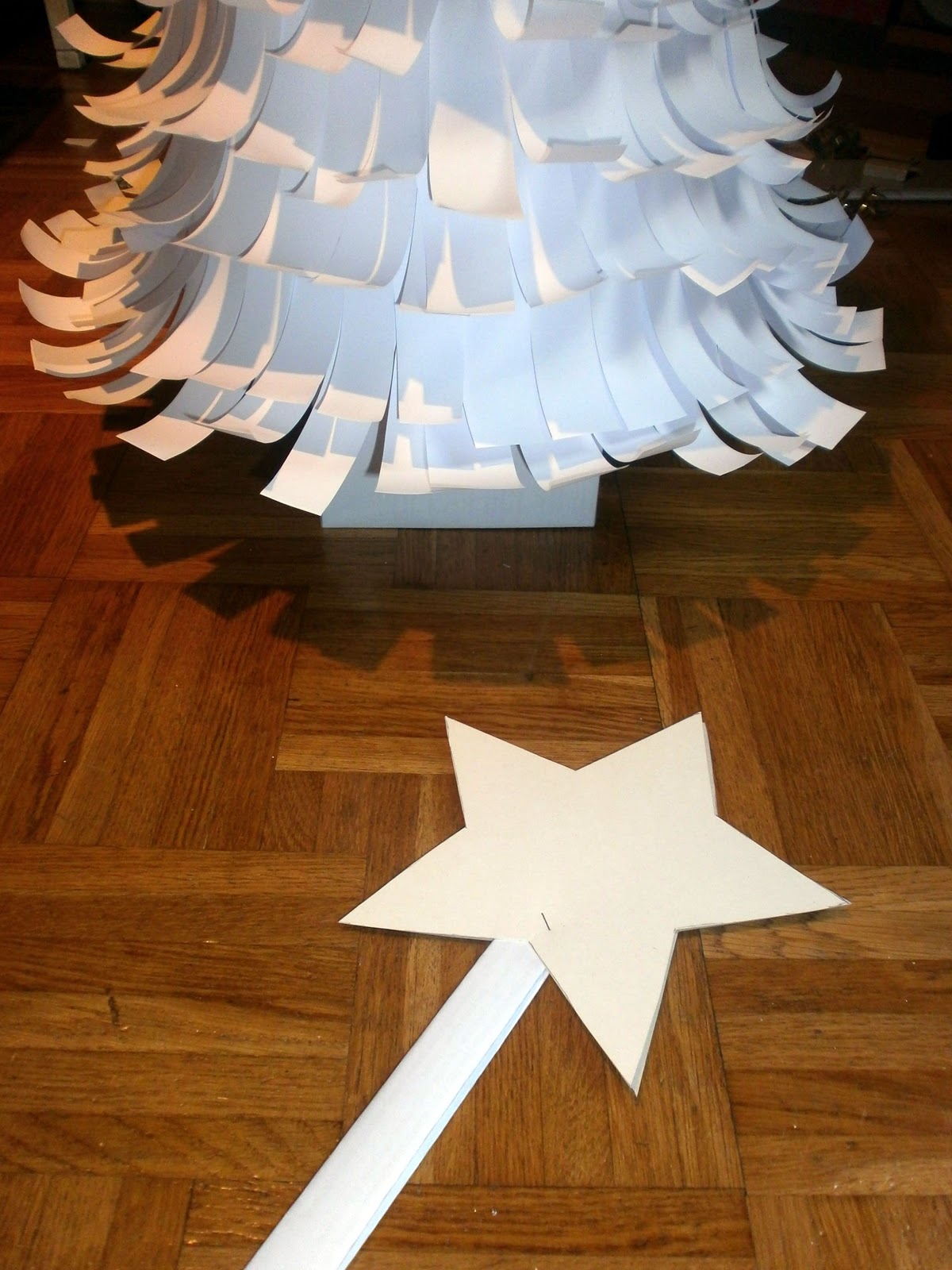 Upcycled paper Christmas tree