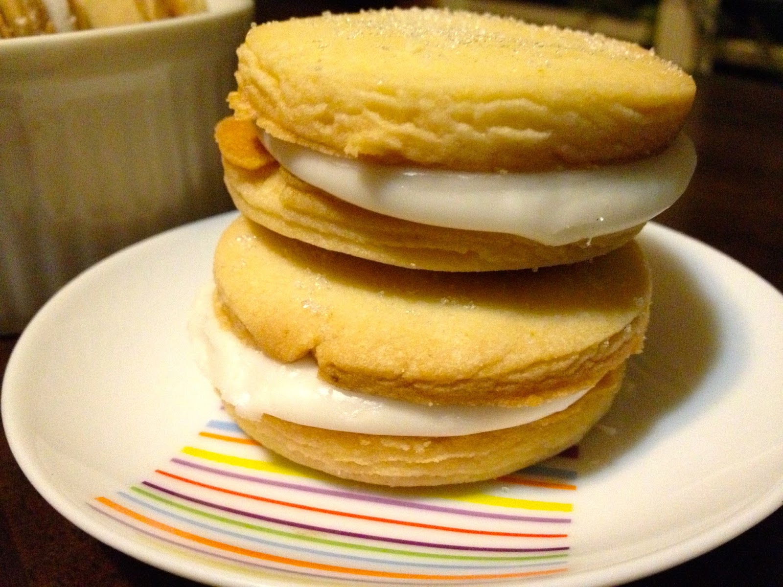 Meringues and Chiffon: Lemon on Lemon Cookies