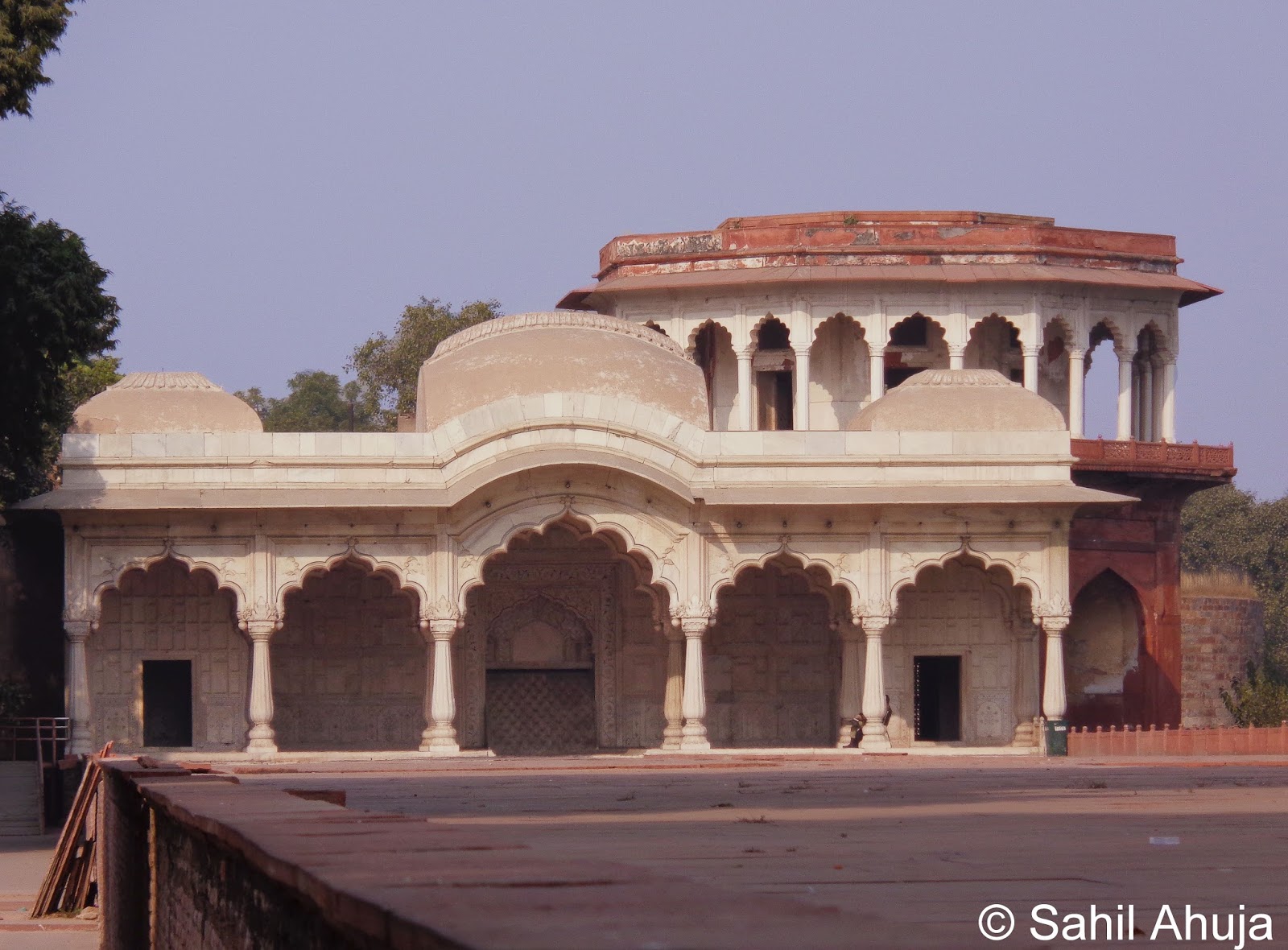 Pixelated Memories: Shah Burj and Burj-i-Shamli, Red Fort complex, Delhi