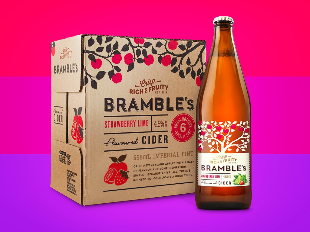 Bramble’s Cider – Packaging Of The World