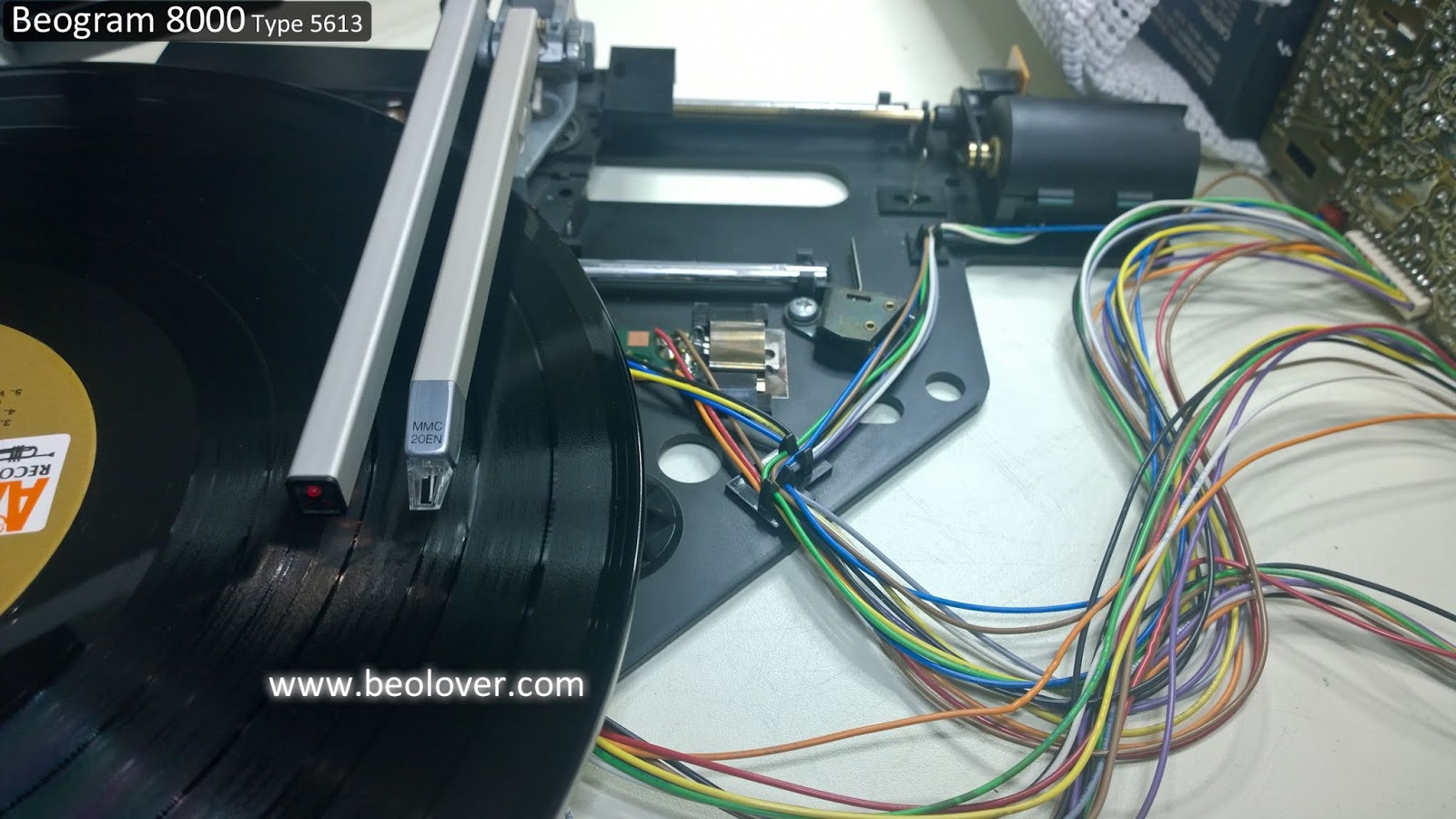 beolover: Beogram 8000 Type 5613: Service manual checks and solving an ...