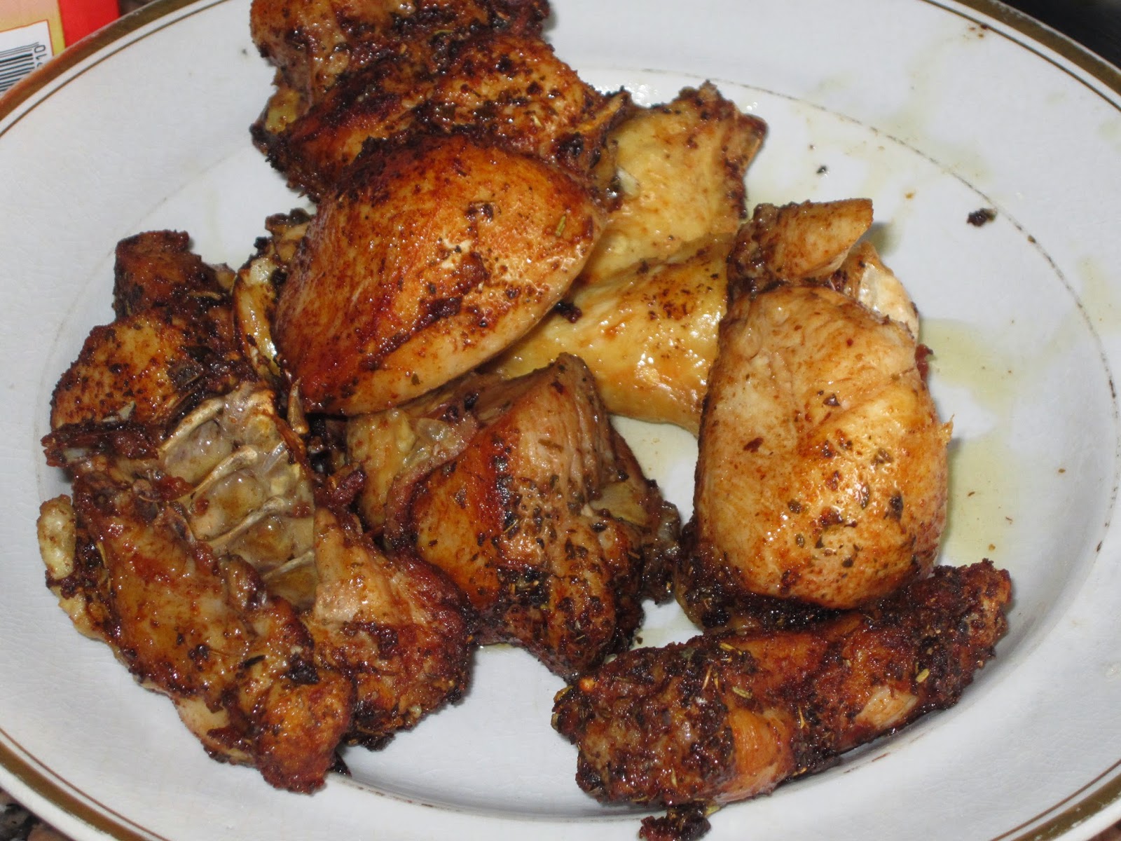 El rincón de Mundín: POLLO DE CORRAL ASADO