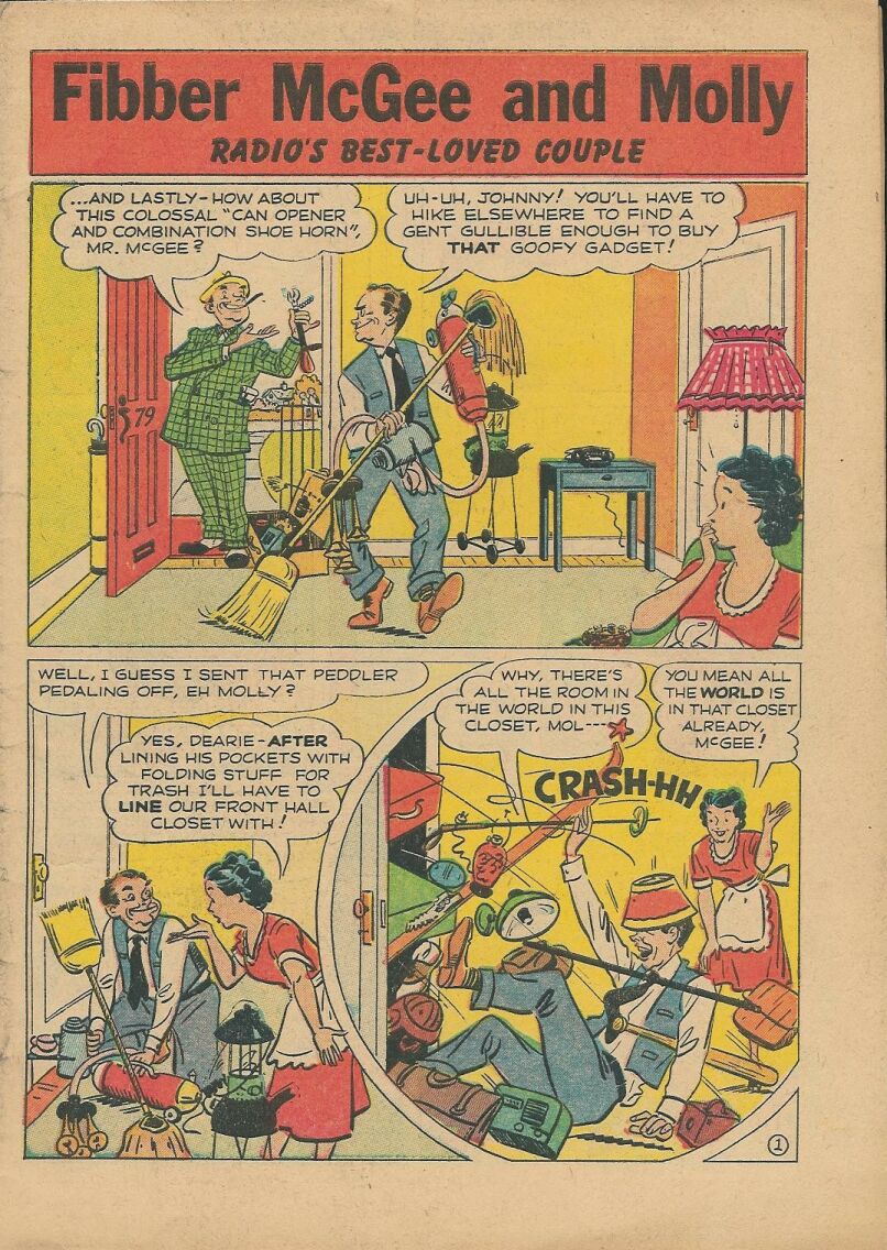 BOOKSTEVE'S LIBRARY: Fibber McGee and Molly Comics-1949