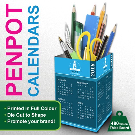 Betterprinting: Pen Pot Calendars Printing