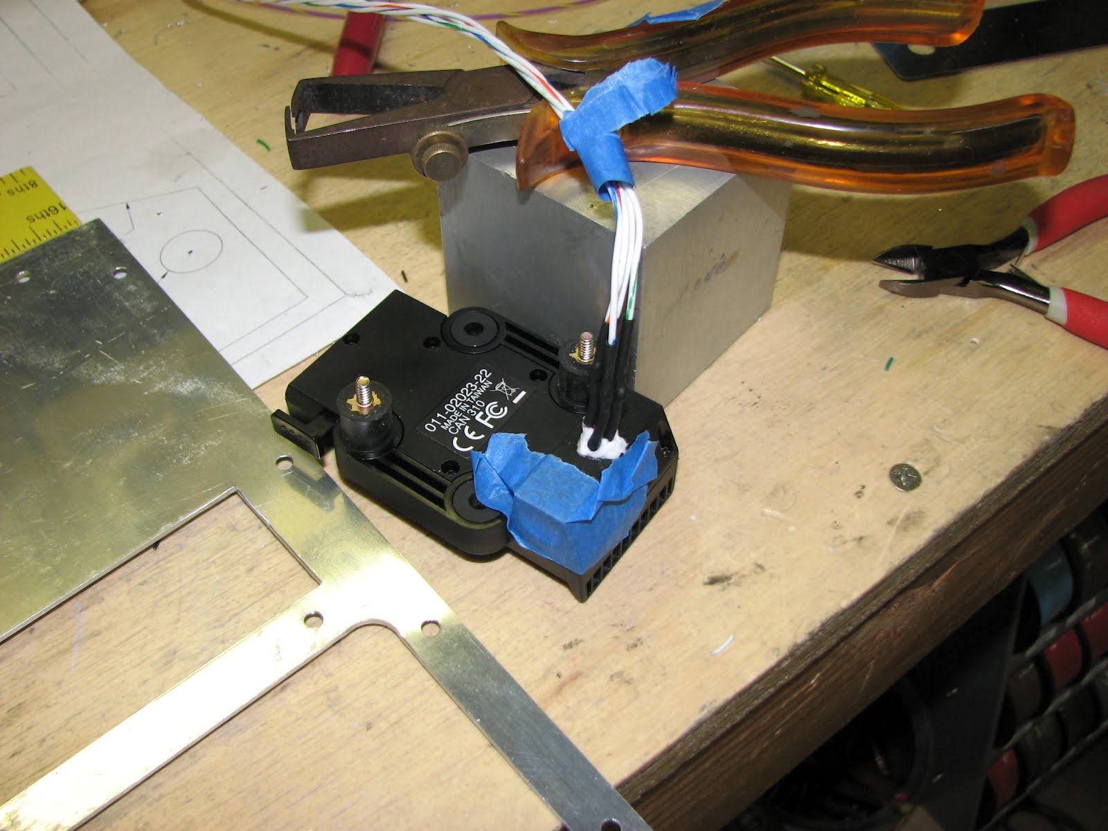 Torsten's RV-12: Instrument Panel Ready for Painting