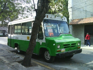 El Checo en México: Peseros – the minibuses of Mexico City