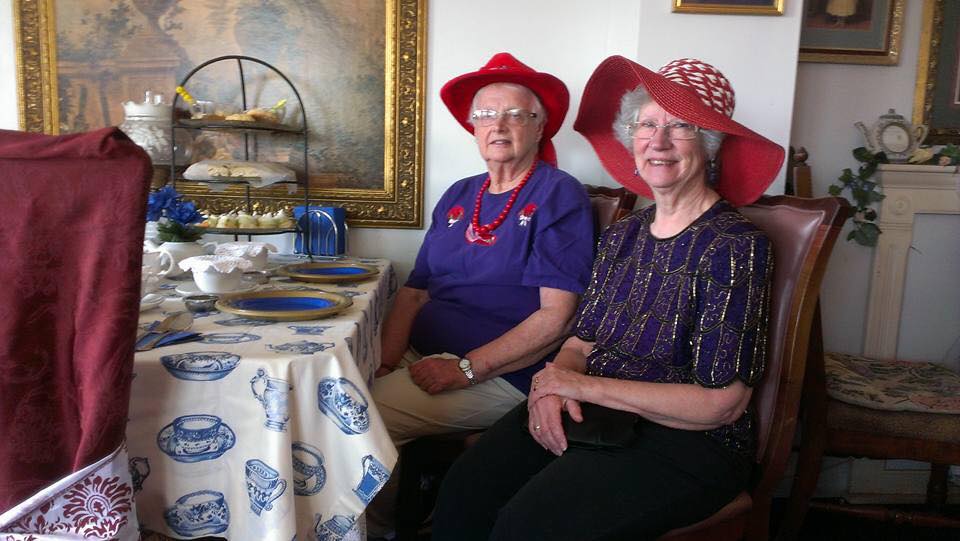 A Victorian Red Hat Lady