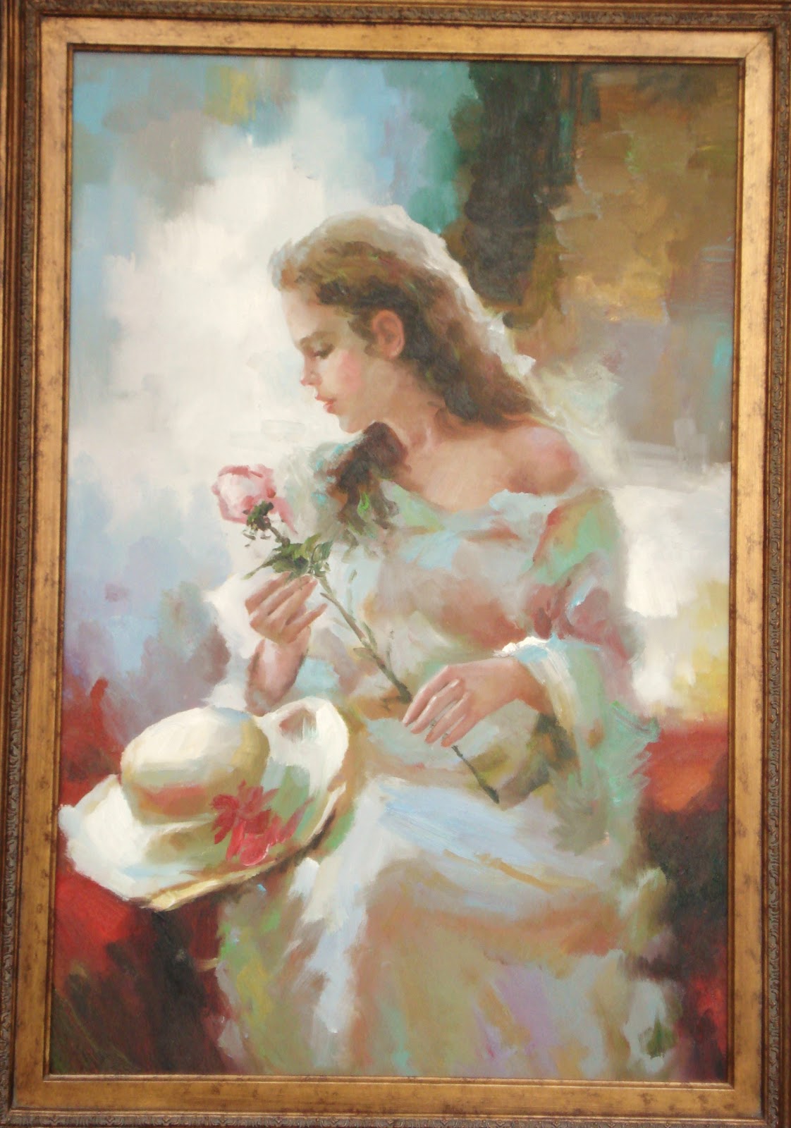 S. Morantz Galleries: Woman with Rose