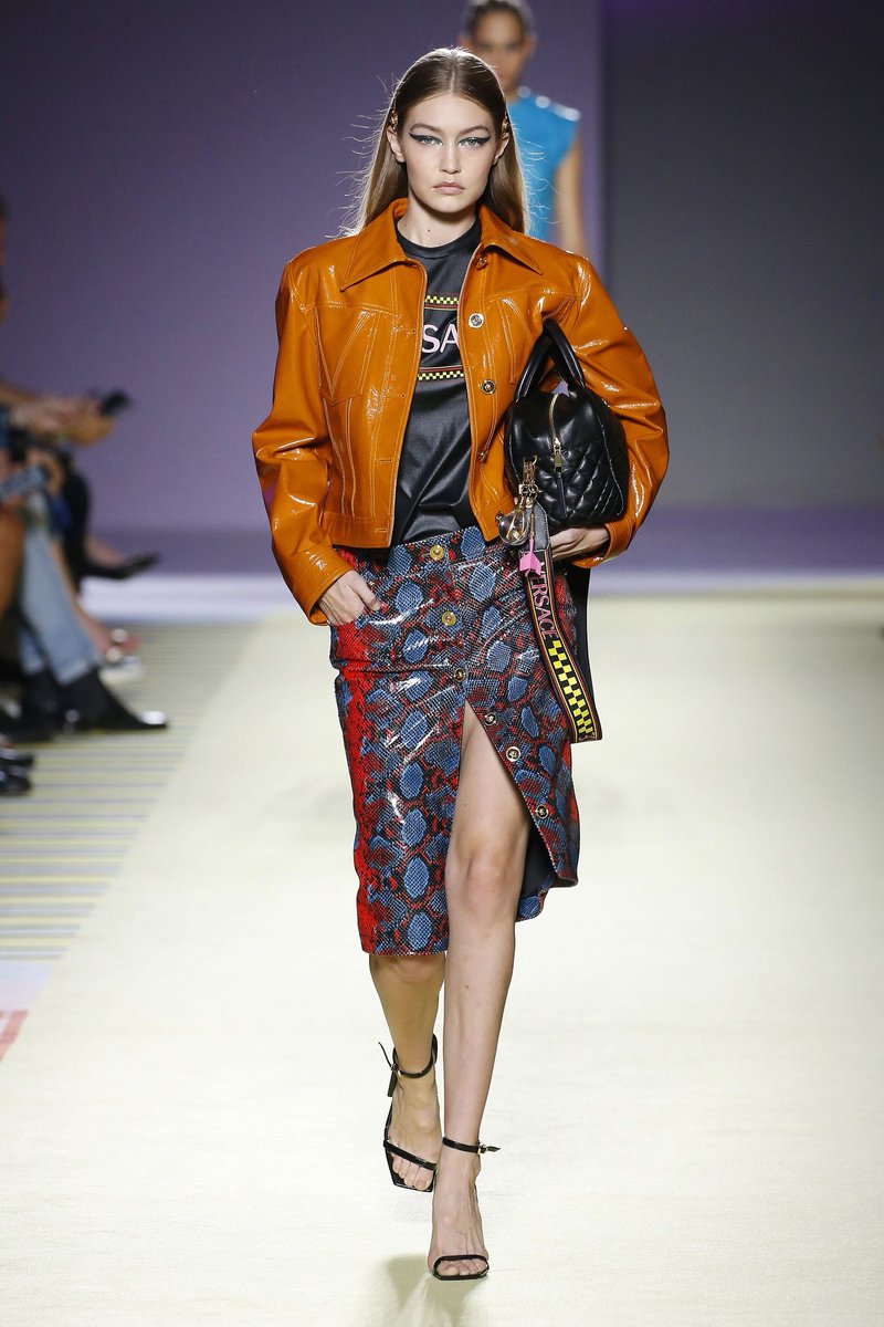 Top models take the Versace Milan Fashion Week SS19 Show by storm