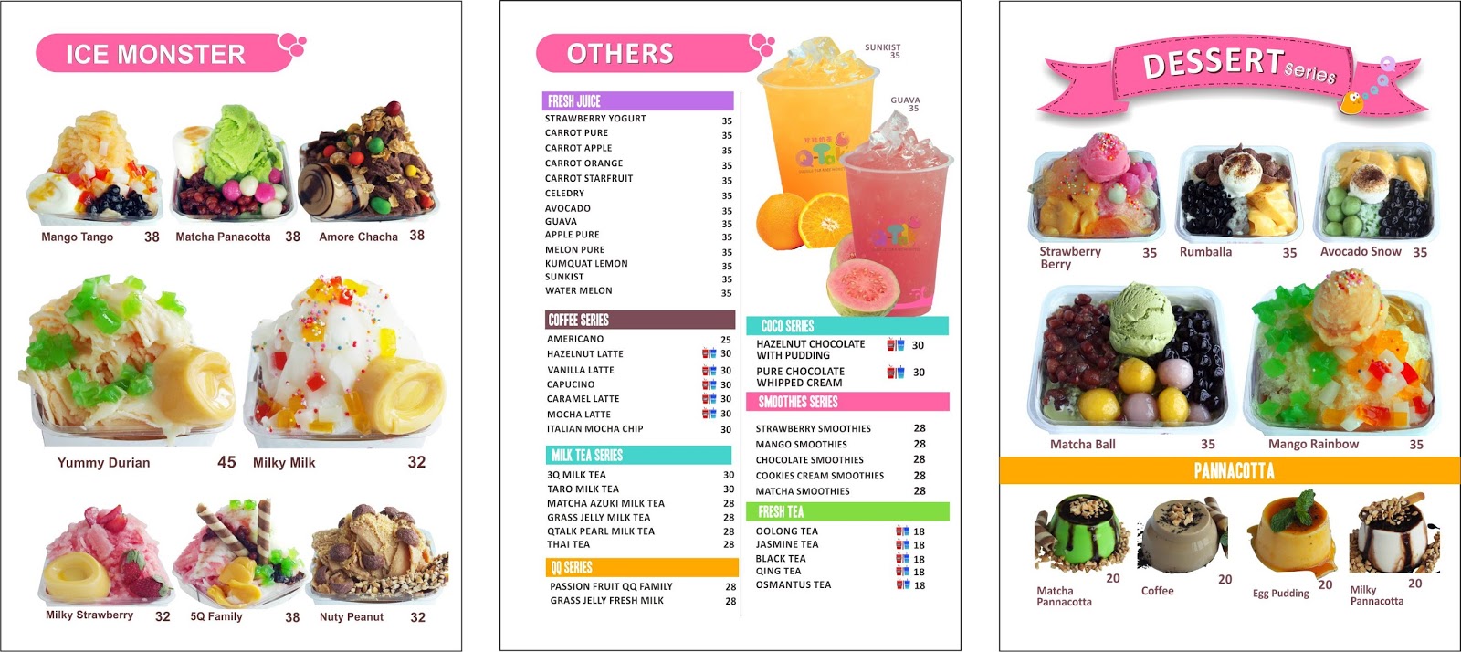 Book of Belinda's Life: Q-Talk Bubble Tea & Ice Monster