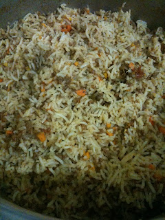 My Passion For Cooking: Baked Capsicum Stuffed With Mince Fried Rice