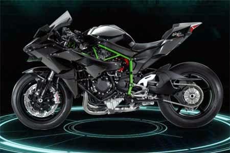 Gambar Kawasaki Ninja H2 si Motor Tercepat Ninja | Koleksi Gambar Motor