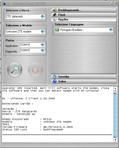 Soluções para o Modem 3G ZTE MF112 ~ Café com Bits