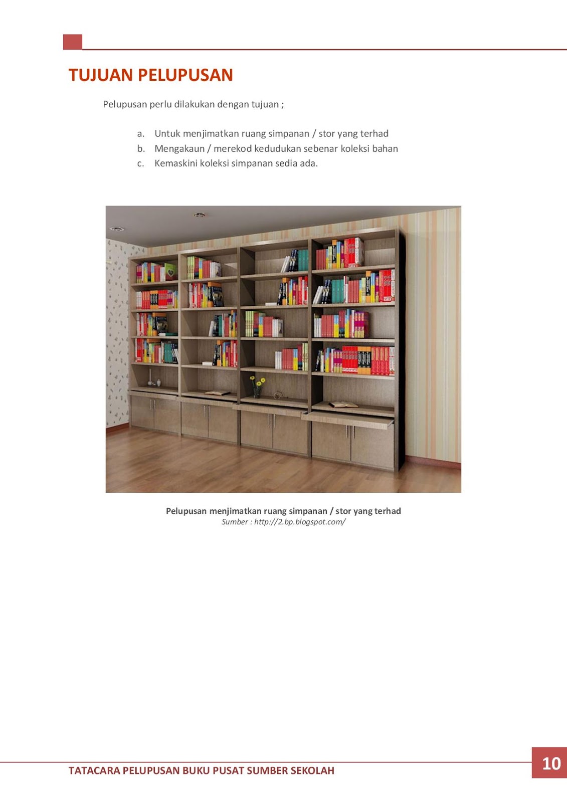 Pusat Sumber STARS: TATACARA PELUPUSAN BUKU PUSAT SUMBER SEKOLAH