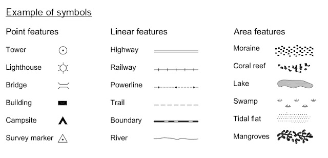 Simbol dan Warna Peta - Guru Geografi