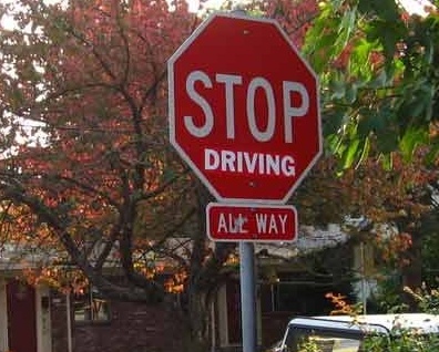 20 Funny hacked stop signs | Funny Signs