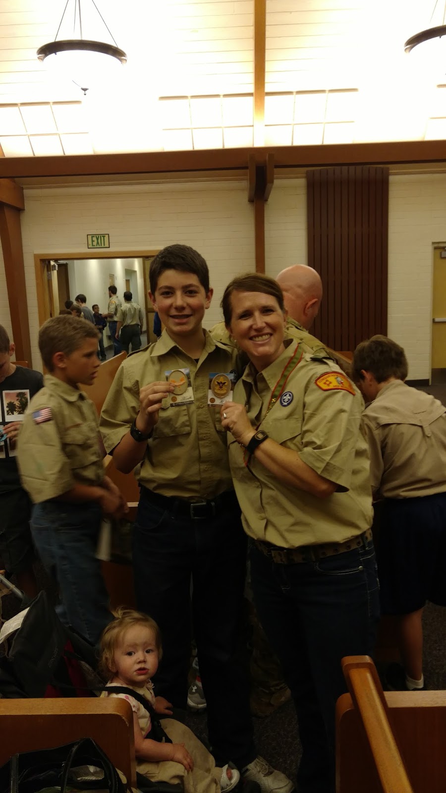 The Ward Crew (continued)............: A "1st Class" Scout