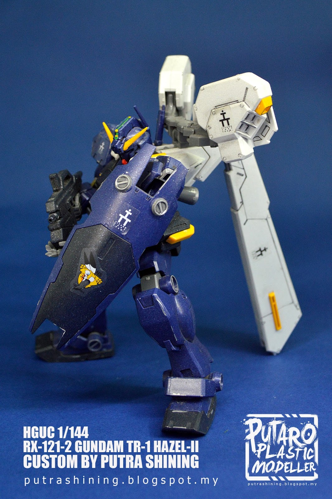 HGUC 1/144 RX-121-2 Gundam TR-1 Hazel-II Custom Paint by Putra Shining