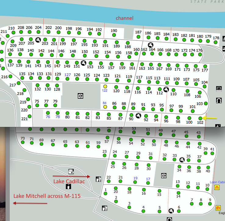 Travel Reviews & Information: Cadillac, Michigan / William Mitchell ...