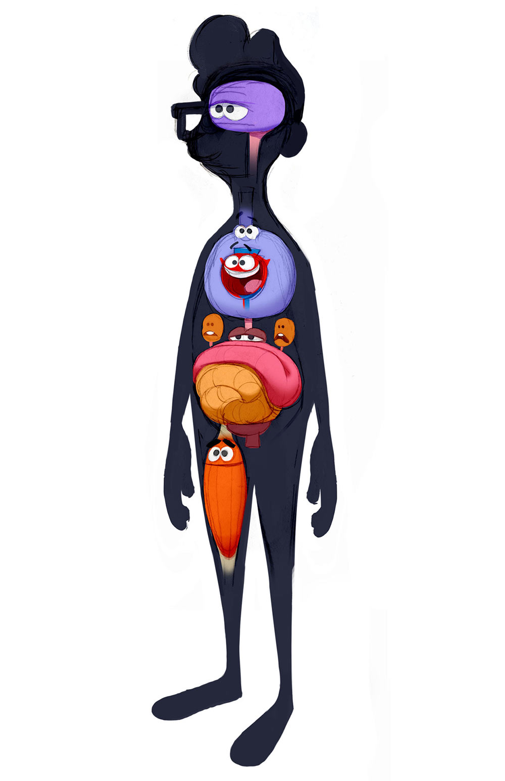 Flooby Nooby: Concept Art for Disney's 'Inner Workings'