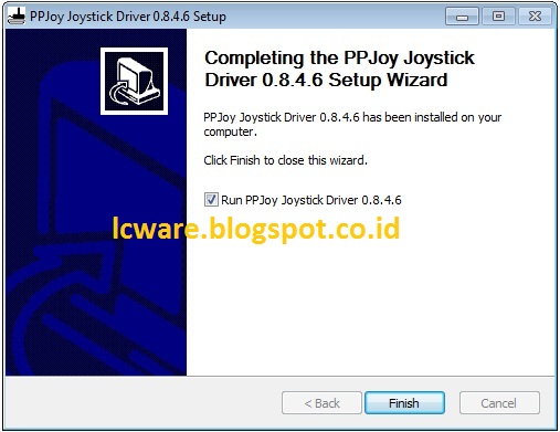 LCWare Blog: CARA INSTALL PPJoy MERUBAH MOUSE MENJADI JOYSTICK