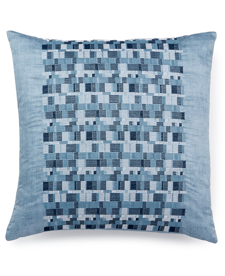 VioletPenguins: Hotel Collection Colonnade Blue 18" Square Decorative ...