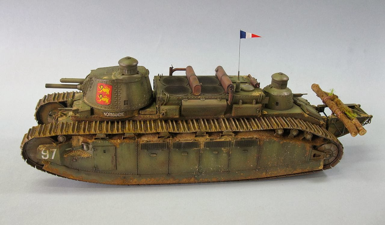 Panzerserra Bunker- Military Scale Models in 1/35 scale: Char FCM 2C ...