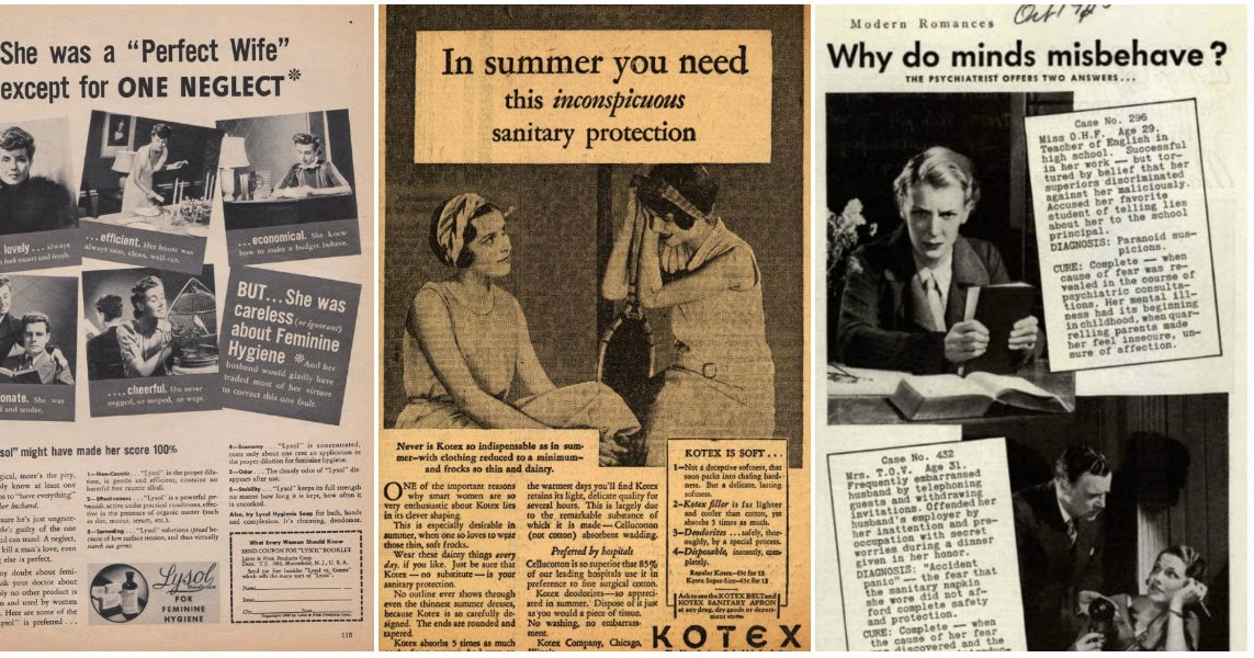 30 Strange and Hilarious Vintage Feminine Hygiene Ads From the Early 20 ...