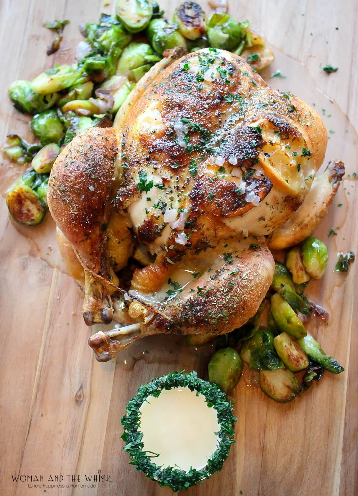 Woman and the Whisk: Lemon Chicken With A Prosecco Buerre Blanc