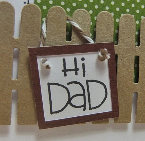 Paper, Card & Stamps: Hi Dad