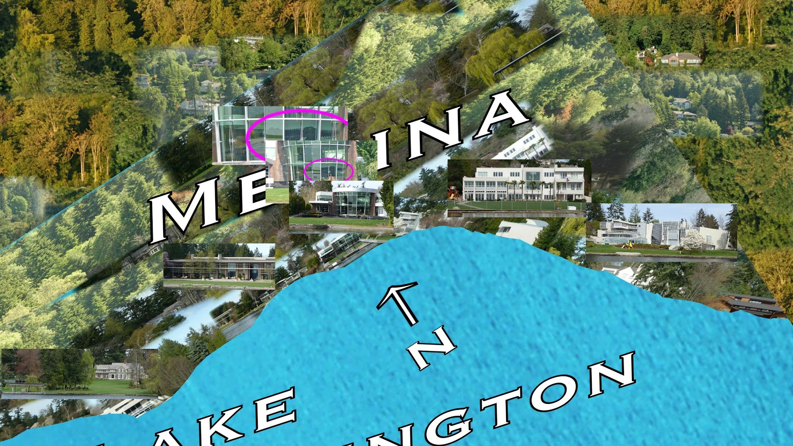 Lake Washington Cruising: Medina South - Mansions
