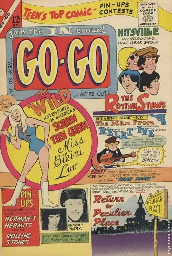1966 My Favorite Year: Go-Go Comics