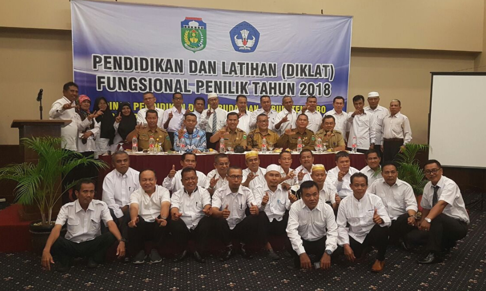 Diklat Fungsional Penilik Sekolah Tahun 2018 Kabupaten Tebo Sukses ...