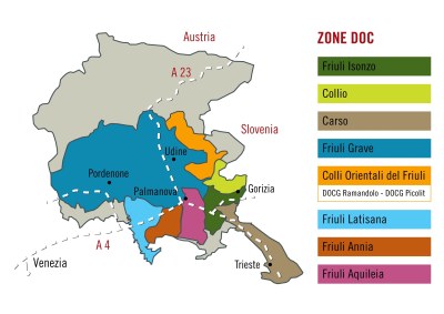 Wine -- Mise en abyme: Collio and Isonzo DOCs, Friuili-Venezia Giulia