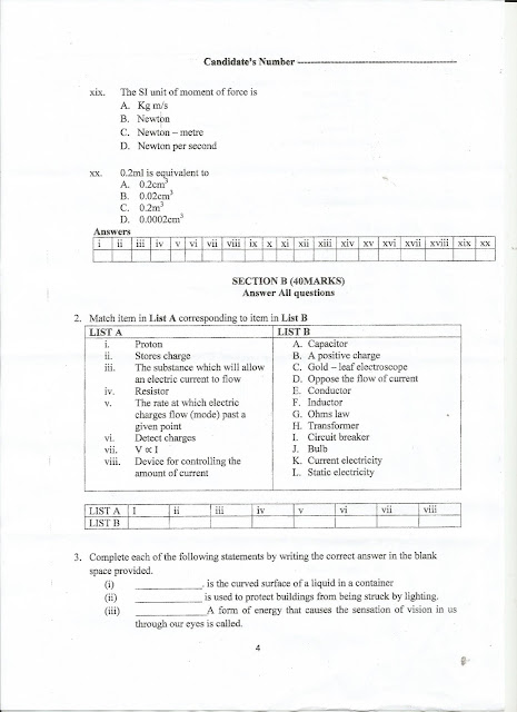 FORM TWO STUDY NOTES & PAST PAPERS BLOG: PHYSICS FORM TWO -- MOCK ...