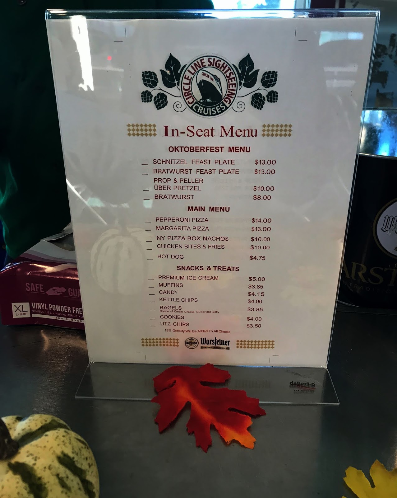 [NYC] Day Trip: Circle Line Bear Mountain Cruise Review (Fall Foliage Tour)