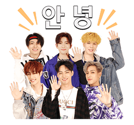 แนะนำสติกเกอร์ GOT7 Exclusive Stickers (โหลด PNG ได้)