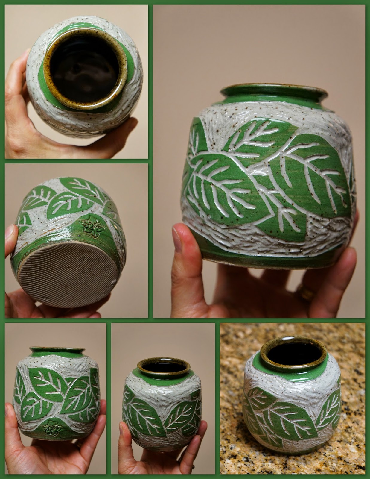 Ceramics : It's Just Dirt: Sgraffito Vases and Extruded Vases from the ...