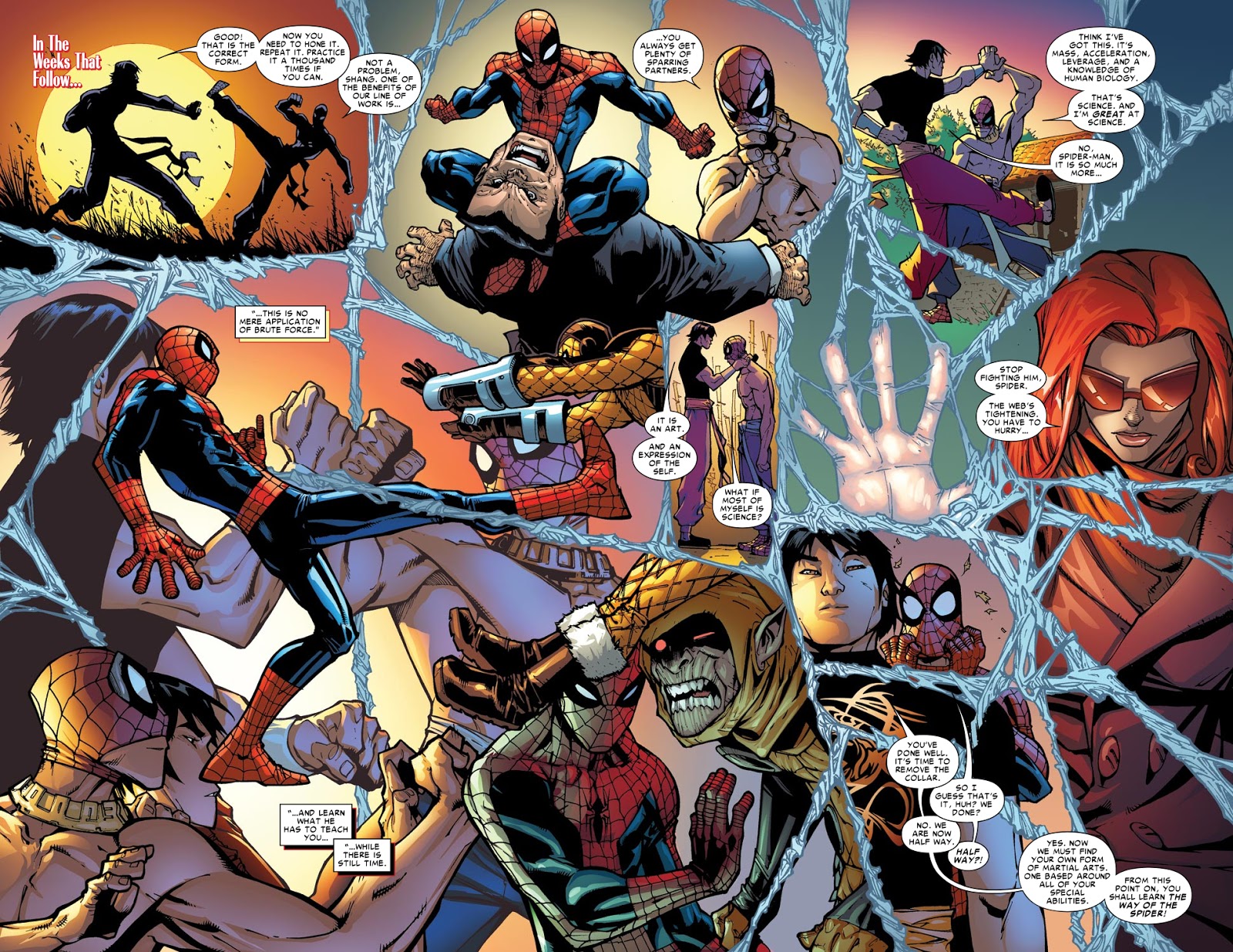 ComicsKnight by Victor Knight :v : ¿CUA ES EL ESTILO DE PELEA DE SPIDERMAN?