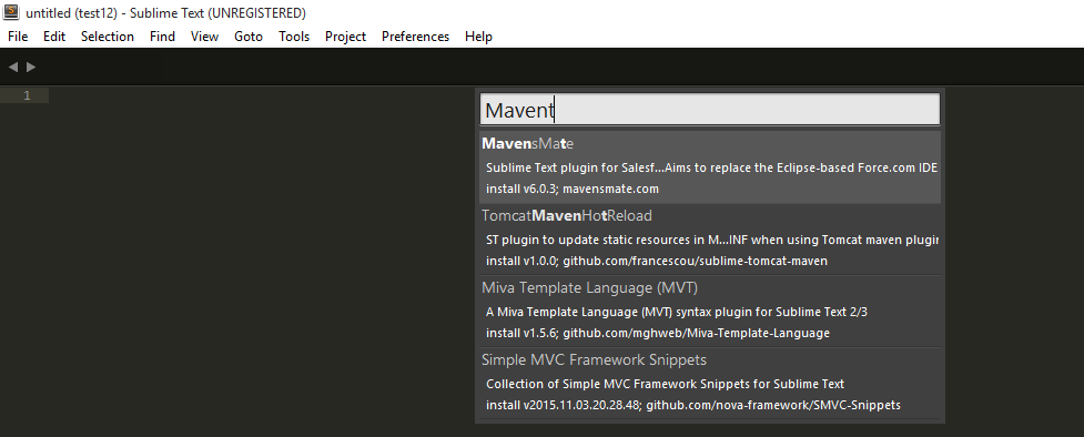 Salesforce Apex Code Development Tools P3: Installing MavensMate with Sublime Text 3 ...