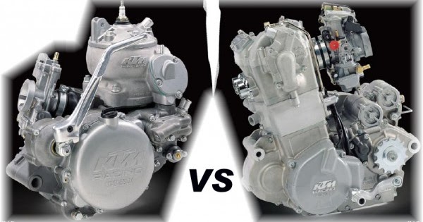 diferencias de motos 2T y 4T