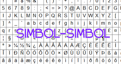 Cara Mencari Simbol atau Character di Komputer Termudah - Tutorial bisnis