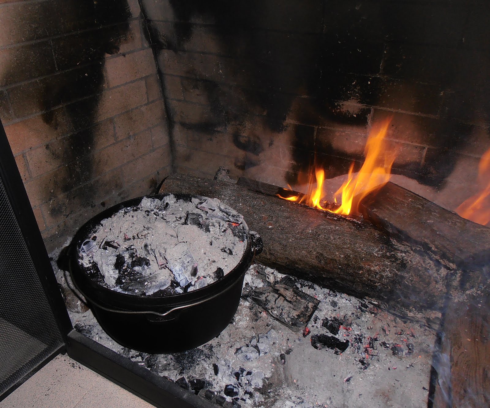 Goode Eates: Playing with Fire -- Cooking on My Hearth (part 2)