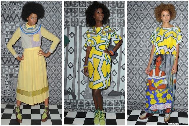 TATA-NAKA's AFRICAN INSPIRED COLLECTION AT THE LONDON FASHION WEEK FALL ...