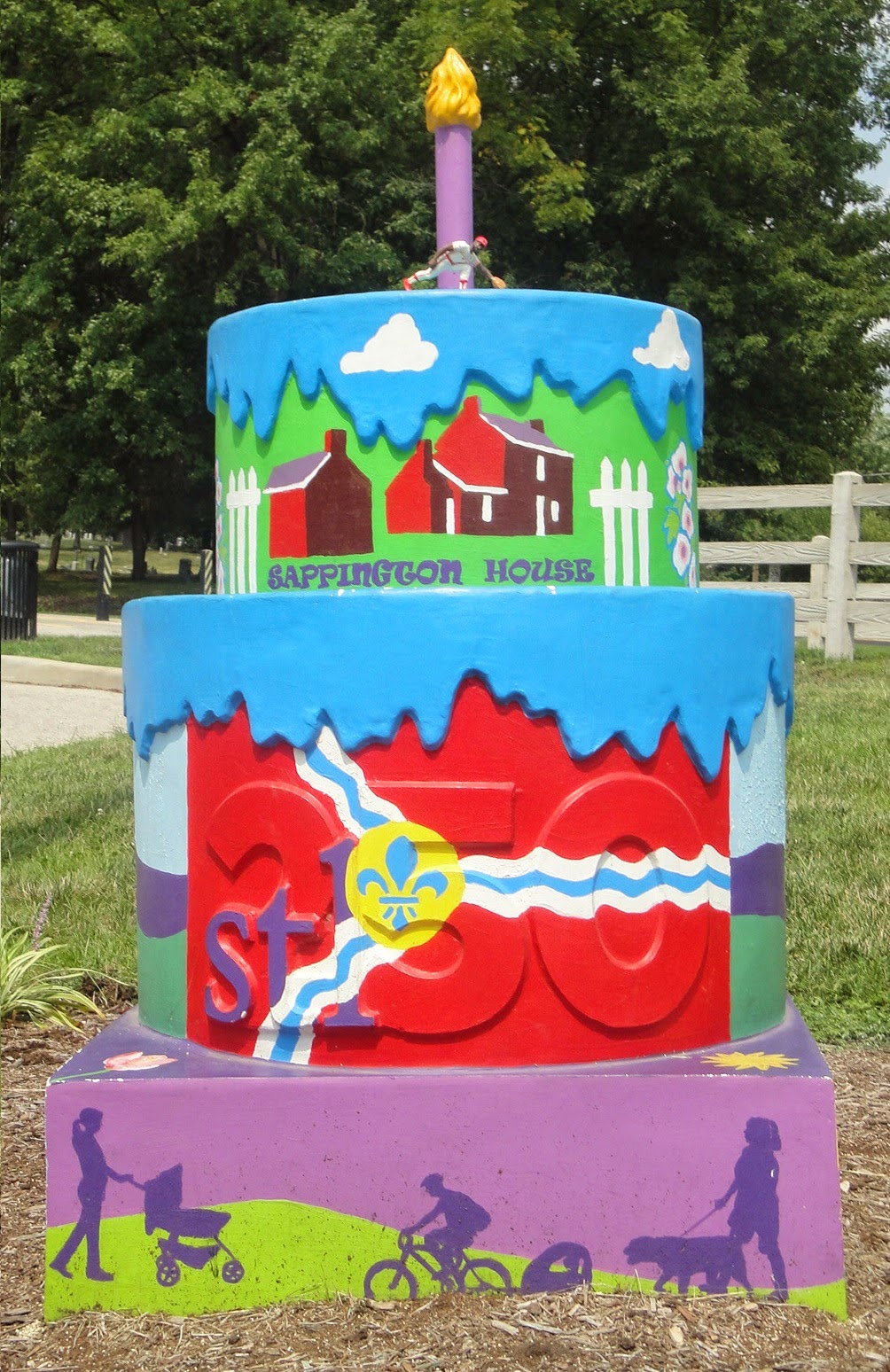 St. Louis: 250 Years, 250+ Cakes. Here we go....: #246: Sappington ...