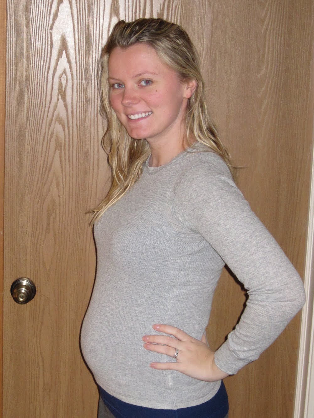 the prathers: 14 weeks: baby bump has arrived