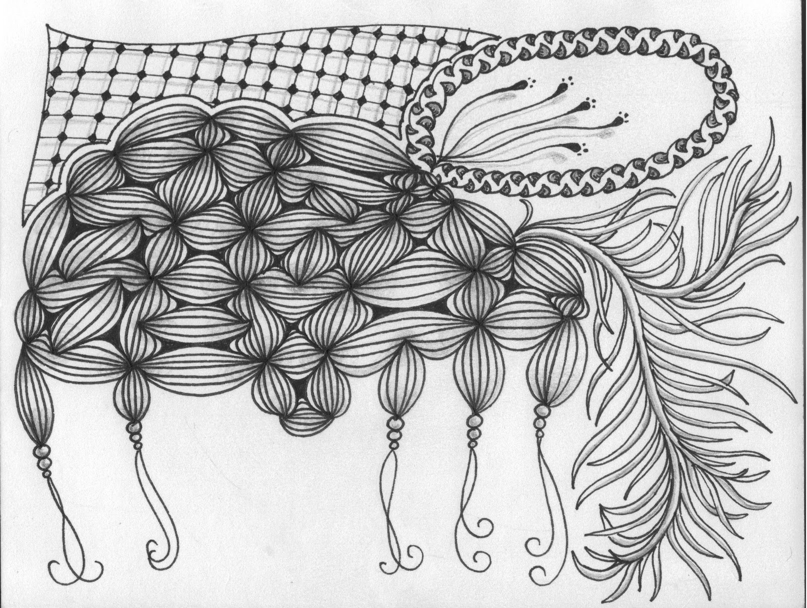 Cut'n It Up... And Sewing It Back Together!: Zentangle Inspired Art Gallery